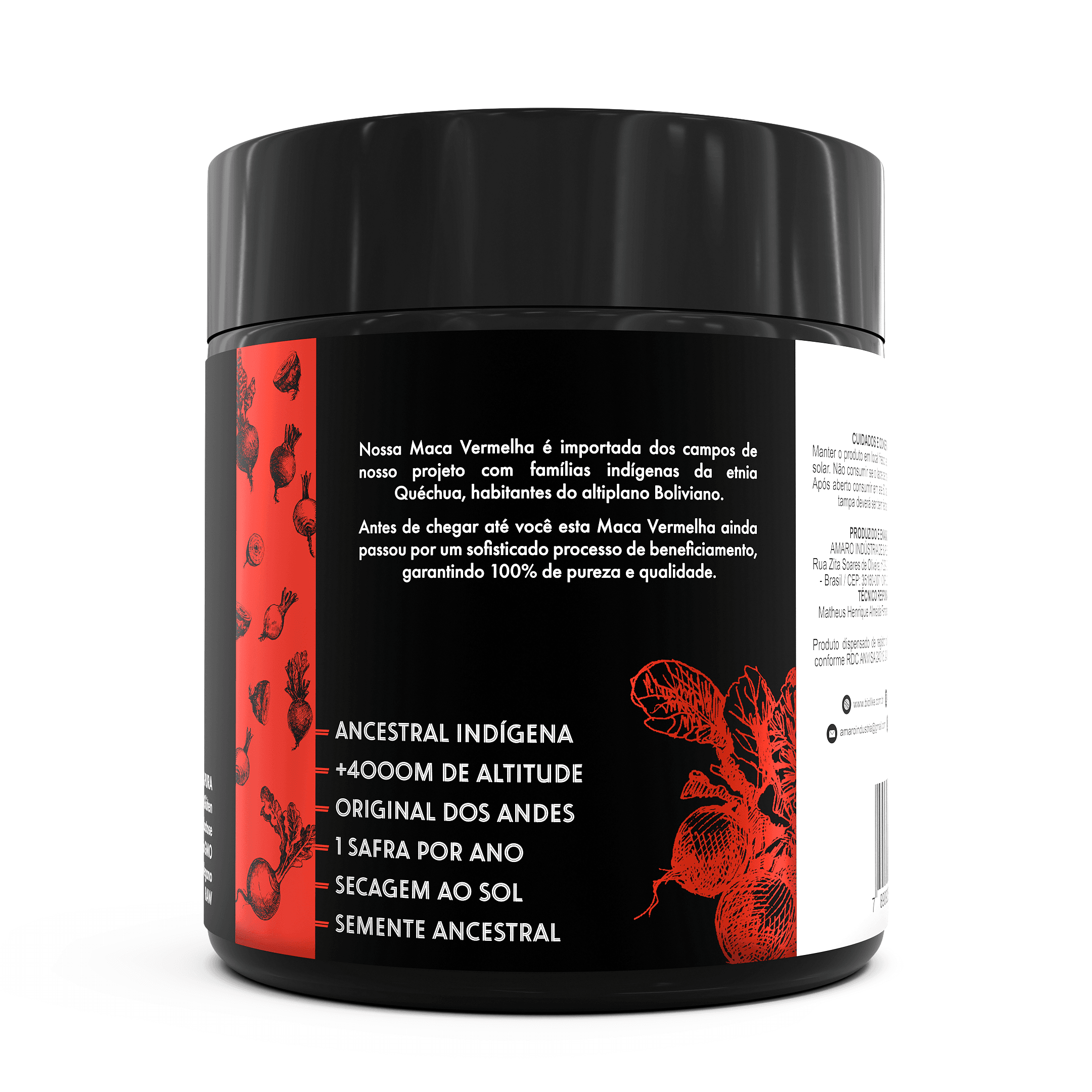 Na Biolike tem BIO MACA PERUANA ANDINA RED 150G!