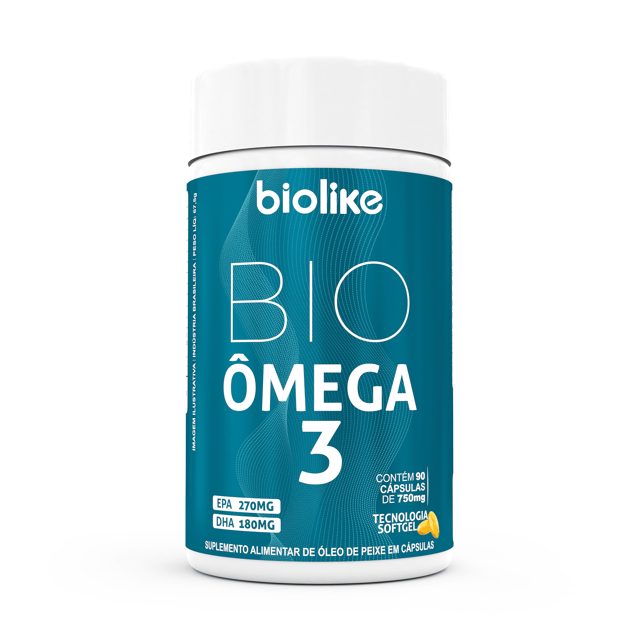 Na Biolike tem Bio Ômega 3 TG 500mg / 60 Cápsulas!